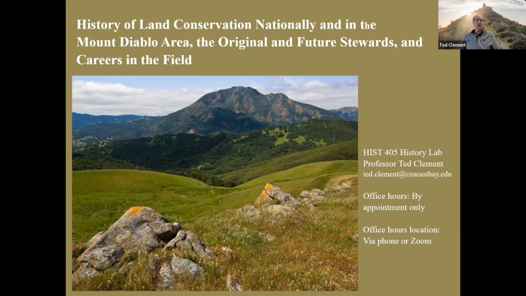Save Mount Diablo Teaches about Land Conservation at CSU East Bay This ...