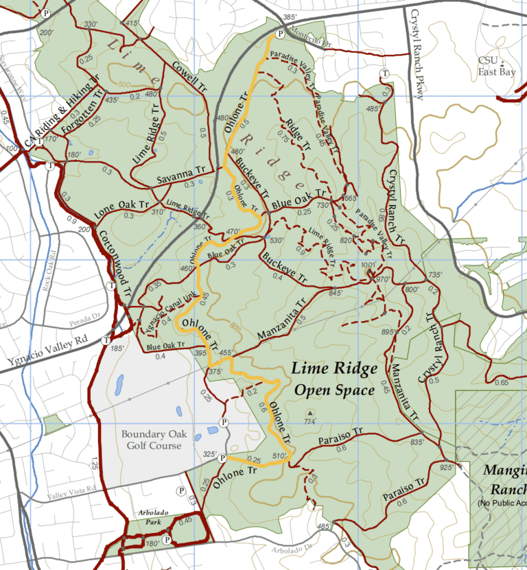 Lime Ridge Open Space: Ohlone Trail - Save Mount Diablo