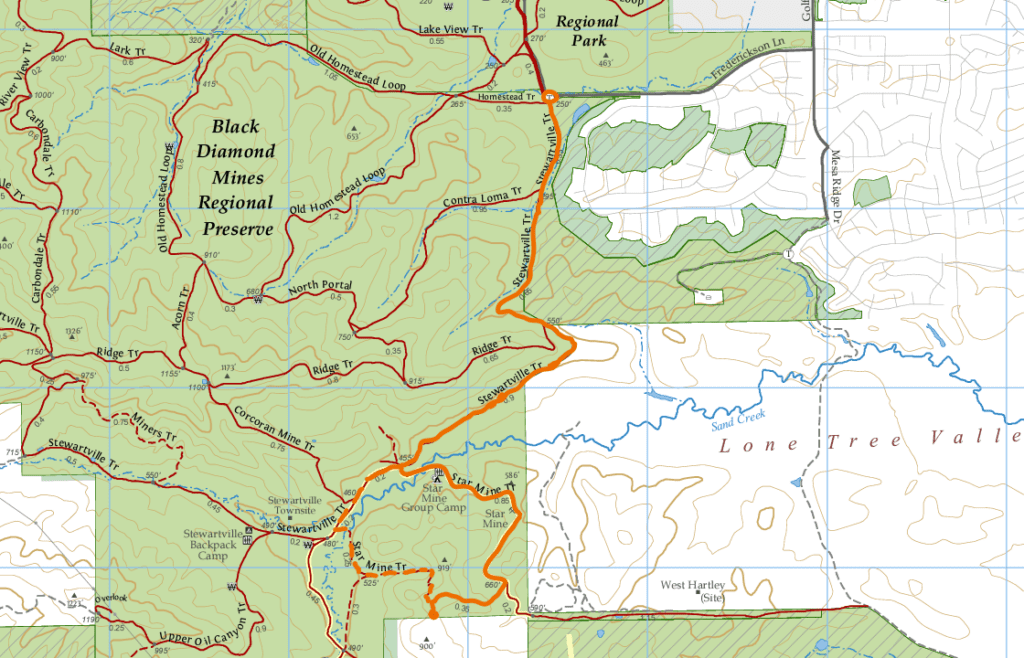 Black Diamond Mines Regional Preserve: Star Mine Trail Loop - Save ...